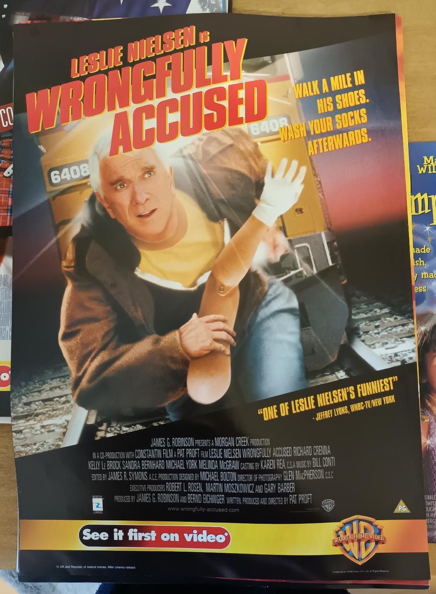 Wrongfully Accused Leslie Nielsen 844 Wrongfully Accused (Leslie