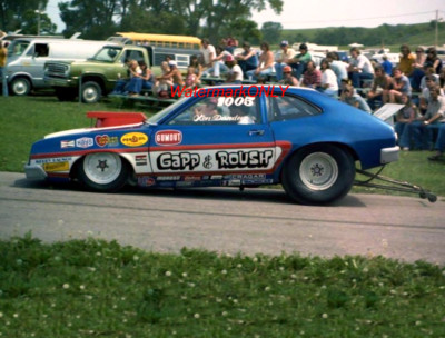 "Gapp & Roush" 1974 Ford Pinto "Ken Dondero" Pro Stocker PHOTO! #(28 ...