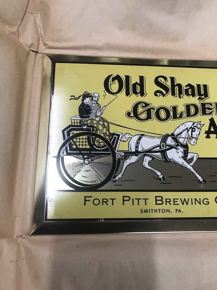 Old Shay Fort Pitt Beer Brewery sign original | eBay