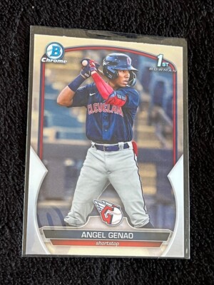 2023 BOWMAN CHROME 1ST PROSPECTS ANGEL GENAO GUARDIANS | eBay