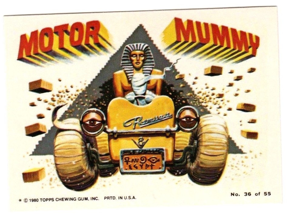 1980 Topps Weird Wheels "COMPLETE YOUR SET" -PICK-A-SINGLE- Sticker ...