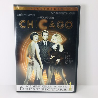 Chicago (DVD, 2003, Full screen) 786936219197| eBay
