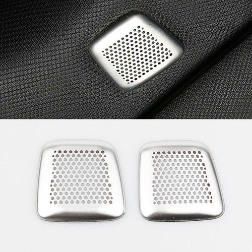 For BMW X3 G01 X4 G02 2018-2021 Silver Titanium Car Roof Speaker Ring ...