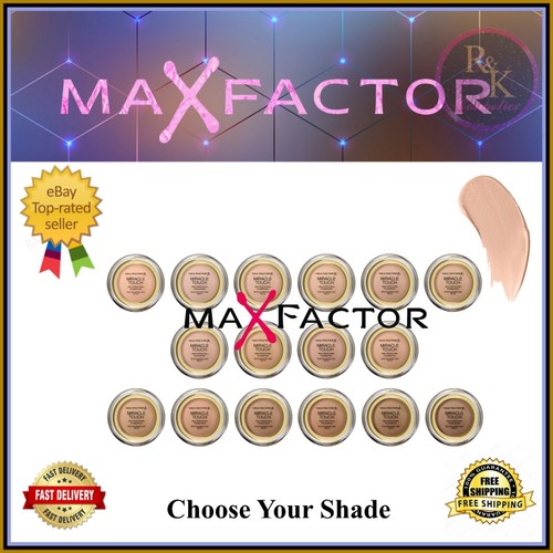 Max Factor Miracle Touch Skin Perfecting Foundation 11.5g - Choose Your ...