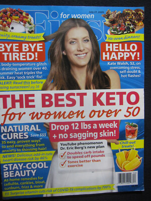 First For Women Magazine July 27 2020 Best Keto for Women Over 50 | eBay