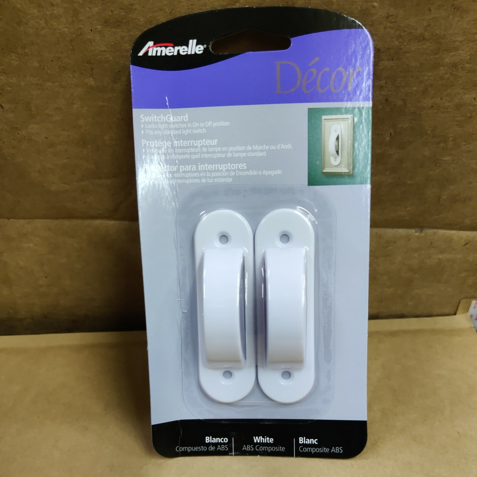 SWITCH GUARD Light Switch Lock Universal Fit Lock The Light Switch Any ...