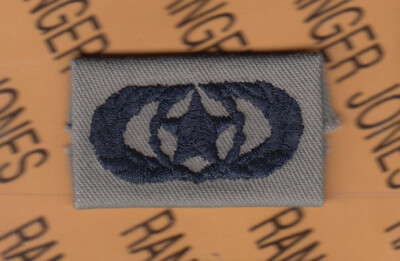 USAF Air Force Safety Qualification AFBU ~2" cloth badge patch B | eBay