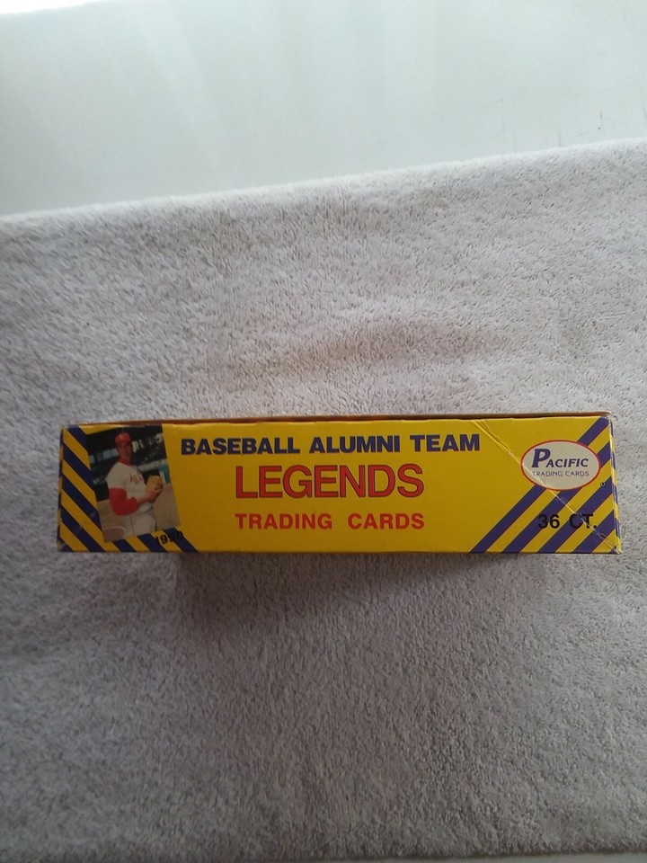 1990 Baseball Alumni Team Legends Box 36 unopened packs | eBay