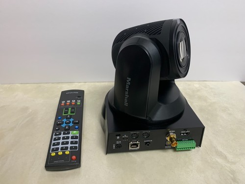 Marshall CV630-IP Black UHD 4K IP PTZ HDMI 3G-SDI Camera open box | eBay