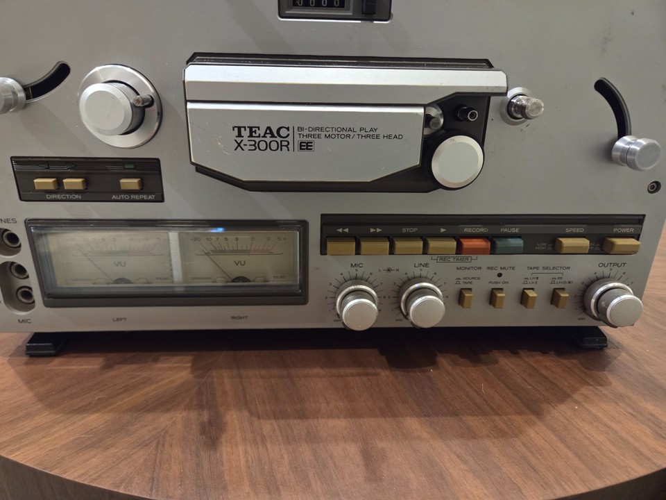 TEAC X300R Reel-to-Reel Tape Deck – Bi-Directional Play | eBay