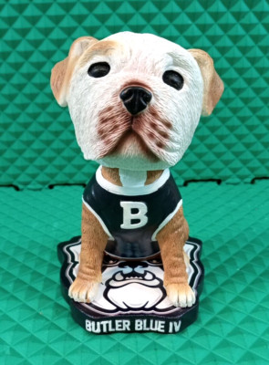 Butler Bulldogs 2020 Mascot Bobblehead Blue IV #/2020 MINT! | eBay