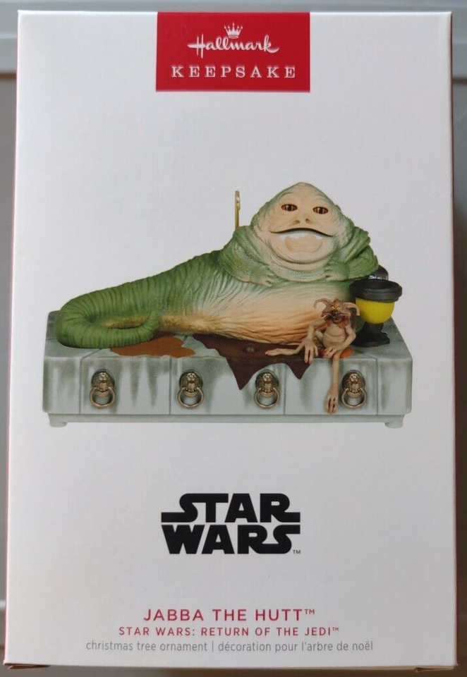 Hallmark Star Wars Sail Barge Khetanna & Jabba the Hutt Magic Ornaments ...