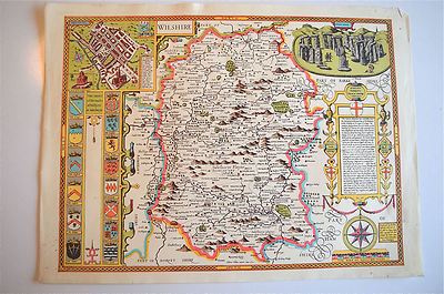 Pre-1900 - Replica John Speed Map