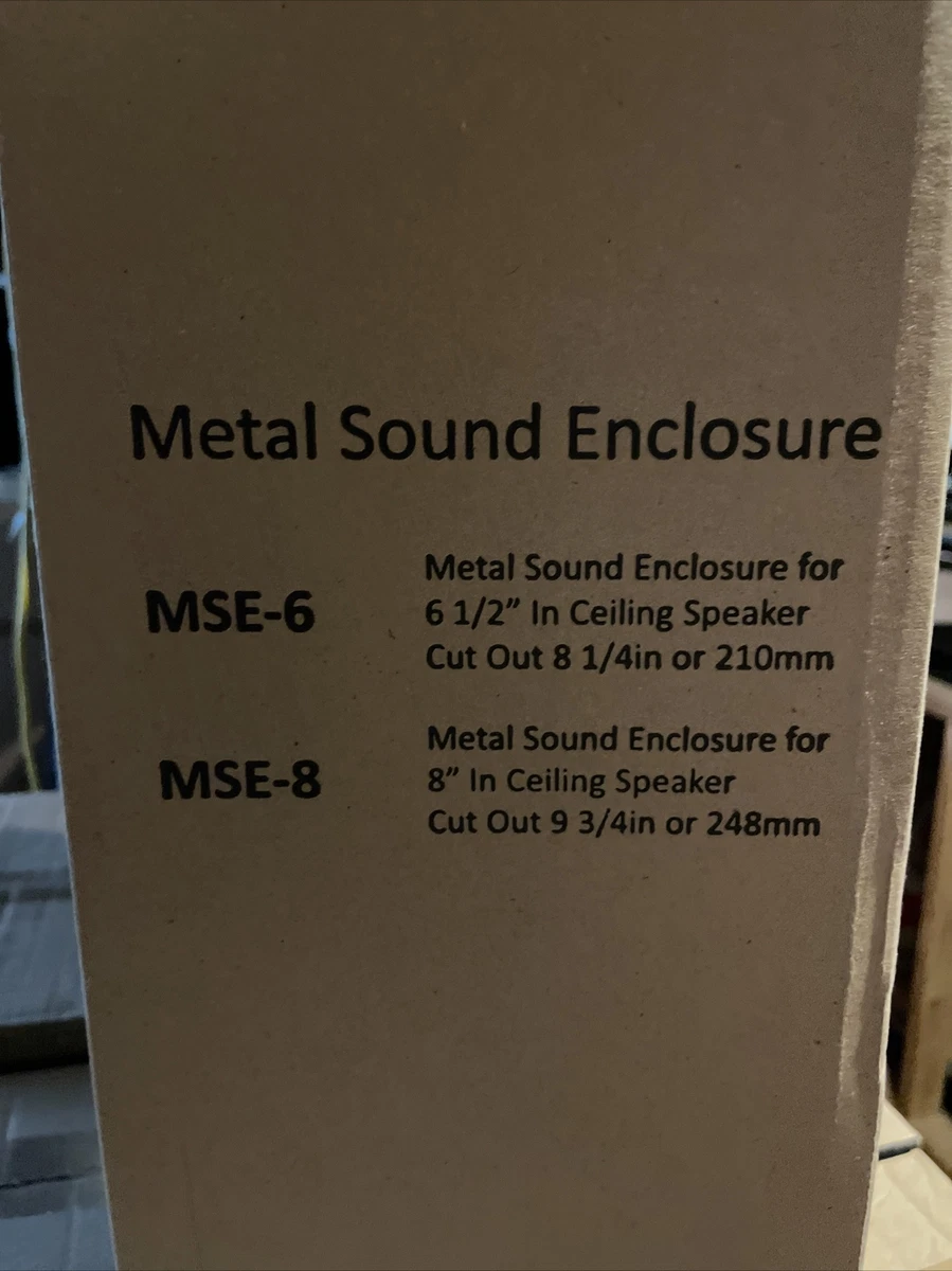 8 Inch Ceiling Speaker Enclosure | Shelly Lighting