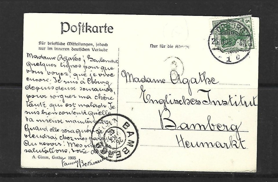 1905 DUKE CARL EDUARD OF SAXONY-COBURG-GOTHA AND PRINCESS BRIDE ...