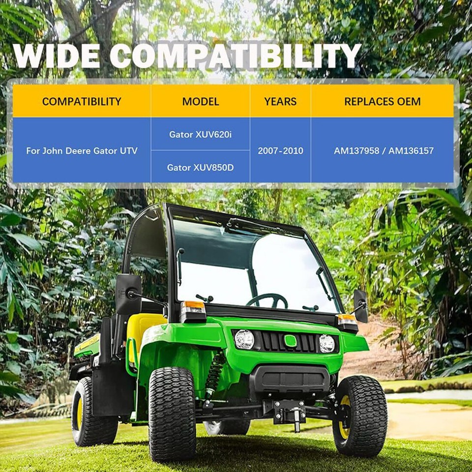 Rear Coil-Over Strut Shock Absorber Spring For John Deere Gator XUV620i ...