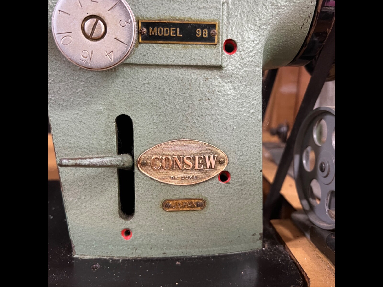 consew sewing machine cinder model #98 | eBay