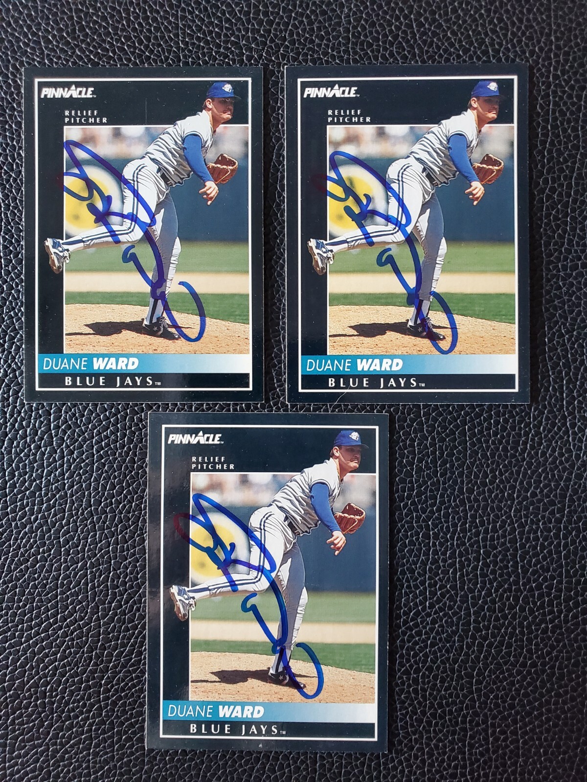 1992 Pinnacle #385 Duane Ward Toronto Blue Jays Signed Baseball Card | eBay