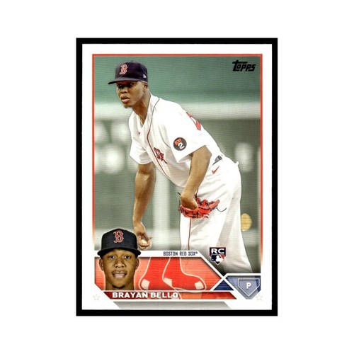 Brayan Bello Rookie 2023 Topps #185 Boston Red Sox Baseball Card NM | eBay