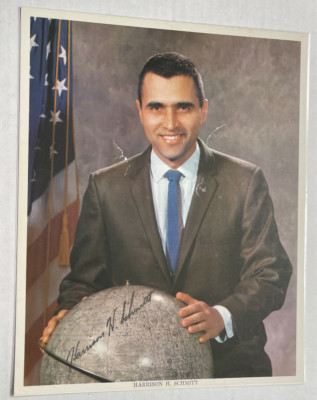 Apollo 17 Harrison Schmitt signed litho Photo Nasa | eBay