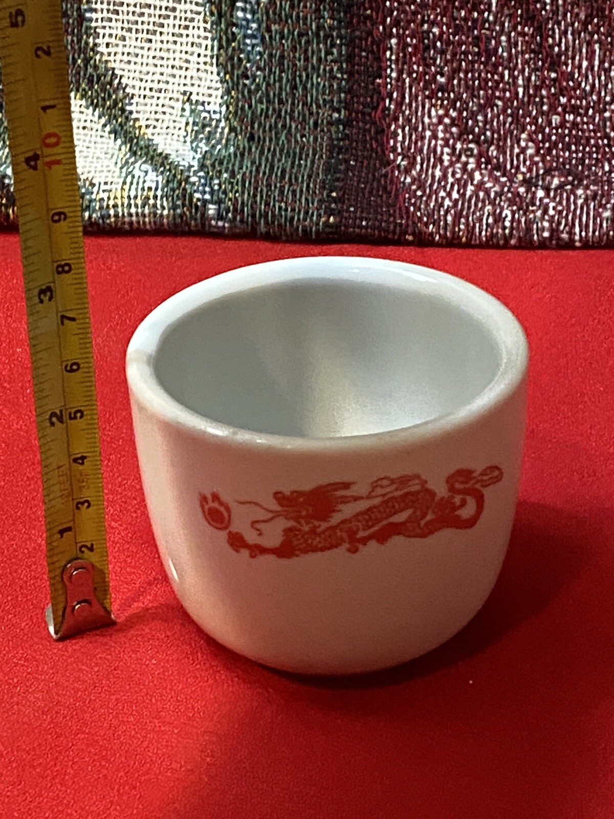 Red Dragon Coffee Tea Cup REGO China Restaurant Ware Heavy Duty Chinese ...