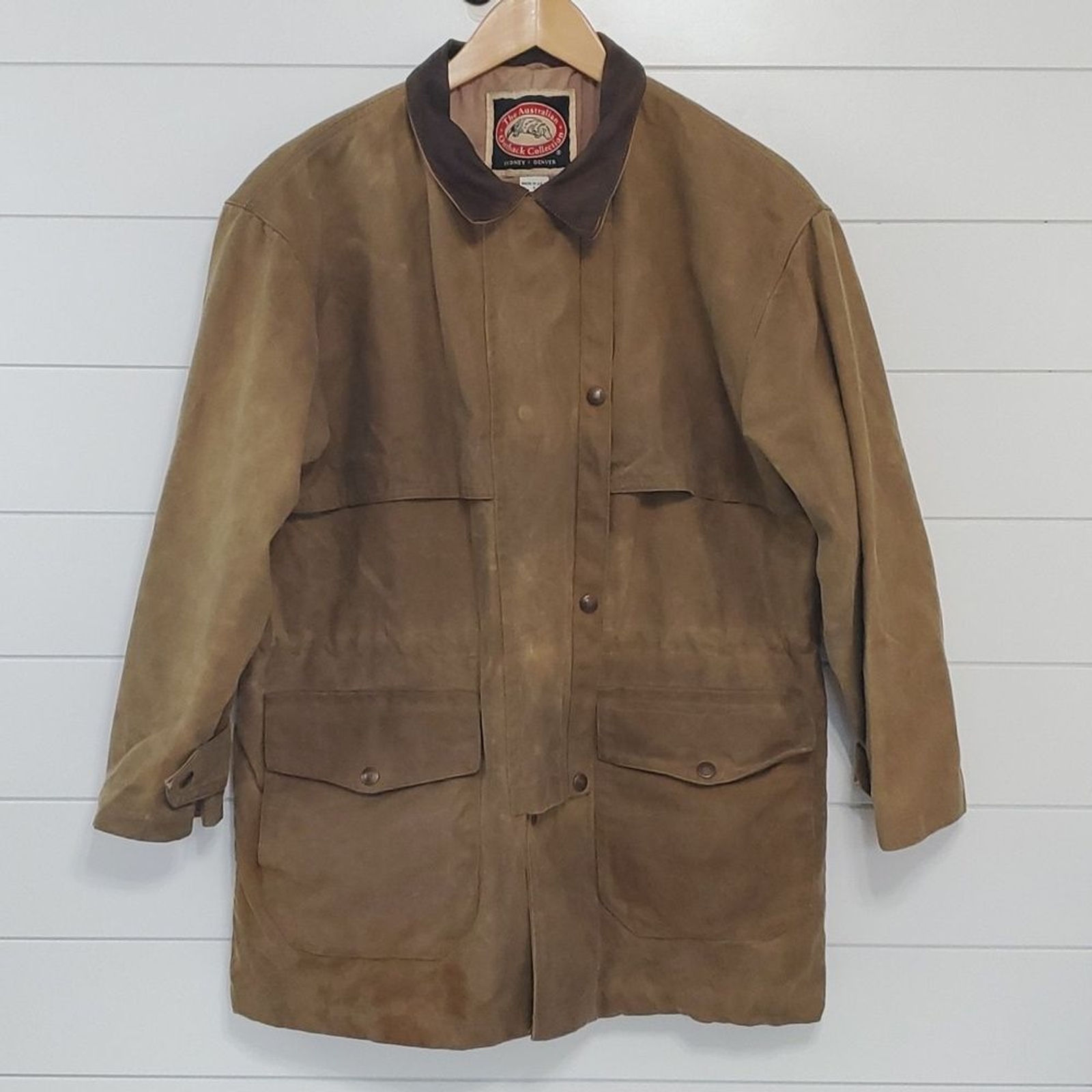 The Australian Outback Collection Men's Oilskin Cotto… - Gem