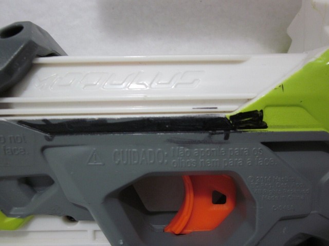 NERF Modulus Ion Fire With Slide on Dart Storage Ports | Modded for ...