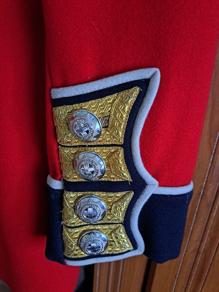 Coldstream Guards Sergeant ceremonial band tunic. | eBay UK