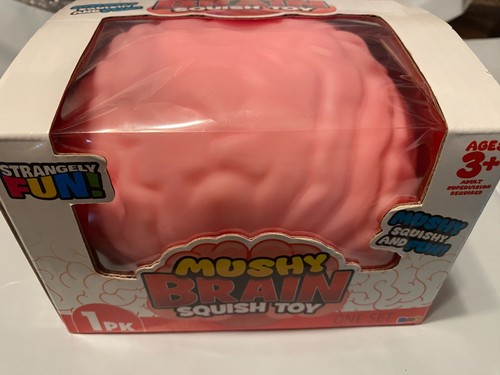 Mushy Brain Squish Toy 5.31in X 4.13in bran new in factory box | eBay