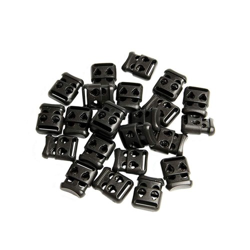 20Pcs Shoe Lace Shoelace Buckle Rope Clamp Cord Lock Stopper Run Sports ...