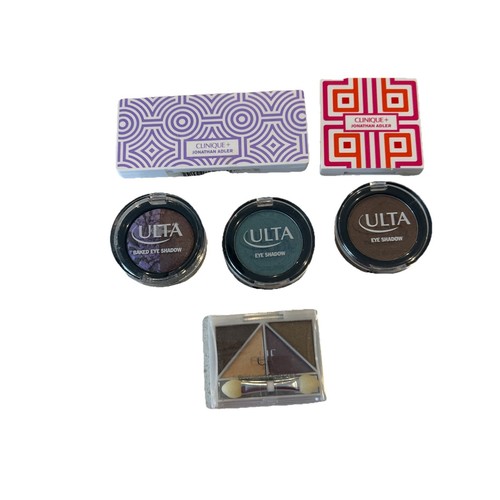 Clinique/Ulta/Elf Lot Of 6 Piece Shadows And Blush ** Read Discription ...