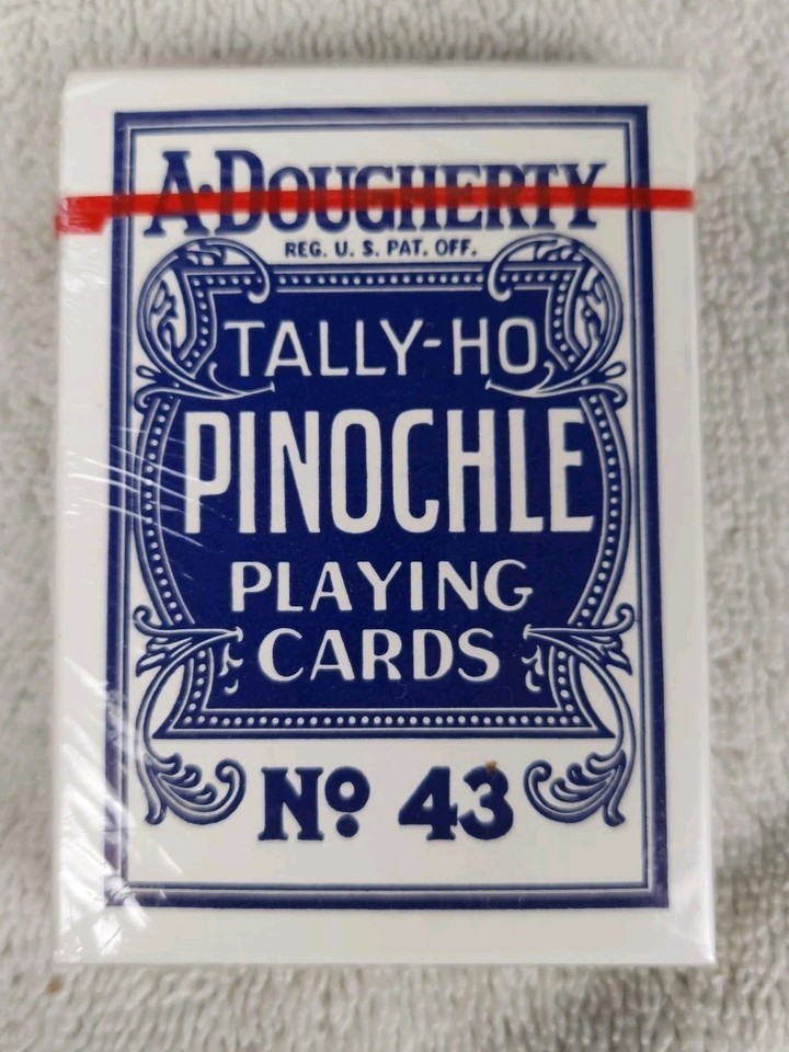A Dougherty Tally-Ho Pinochle Playing Card Decks No. 43 U.S.A 20 Decks ...