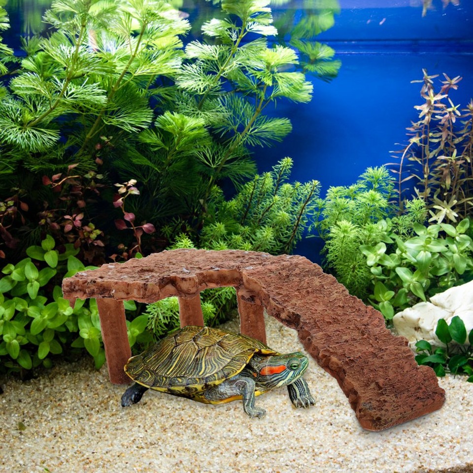 Turtle Platform Terrace Basking Rock Rocks Turtles Tank Decor ...