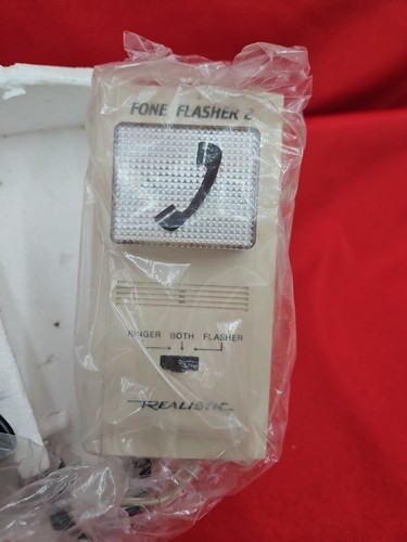 VTG Radio Shack Fone Flasher 2 Phone Strobe Light Ringer No Box | eBay