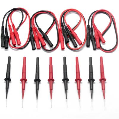 4pcs Sharp hard Needle Tipped Tip Multimeter Probes Test Lead for Fluke ...