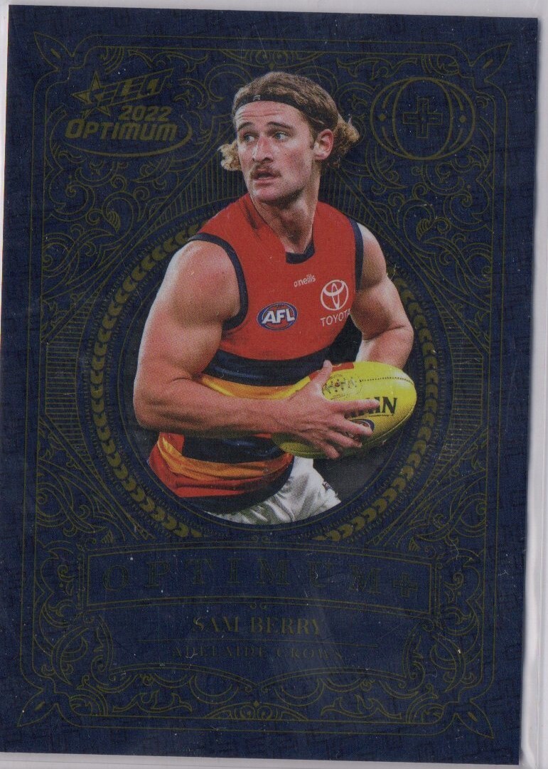 2022 AFL SELECT OPTIMUM PLUS SAM BERRY ADELAIDE CROWS 068/450 | eBay