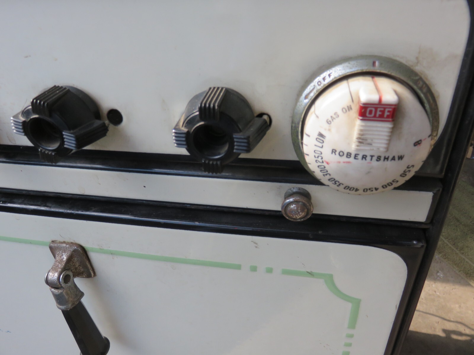 Vintage 1950's Sunray Gas Camper Stove / Oven 23" 4 Burners & Drawer | eBay