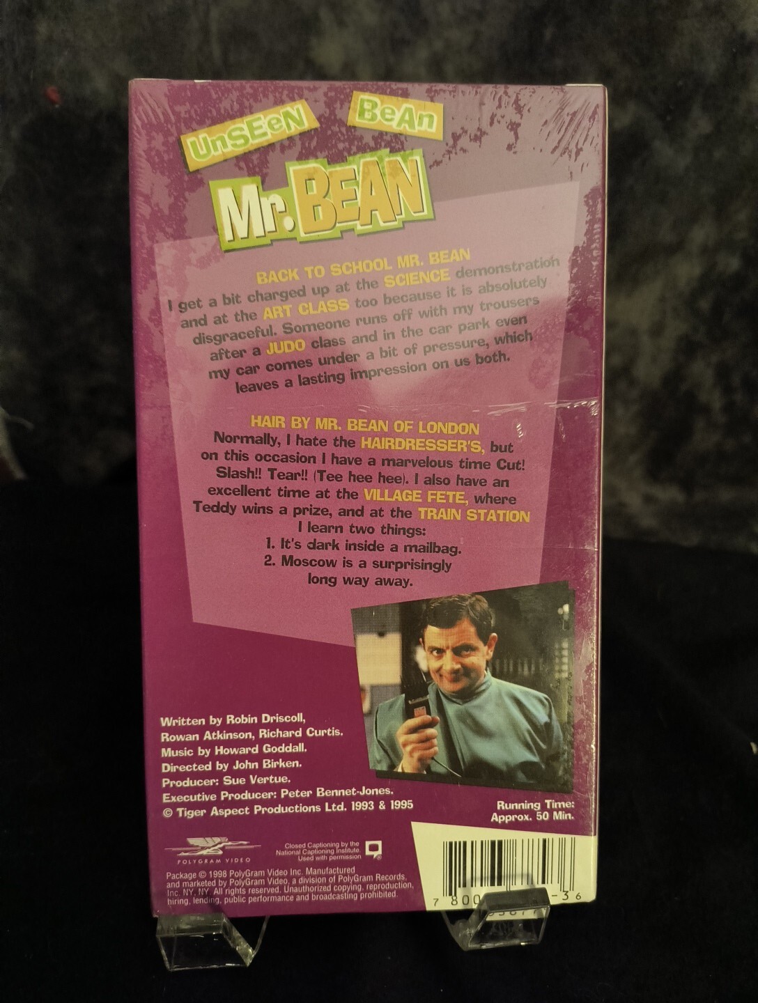 Mr. Bean - V. 7: Unseen Bean (VHS, 1997) for sale online | eBay