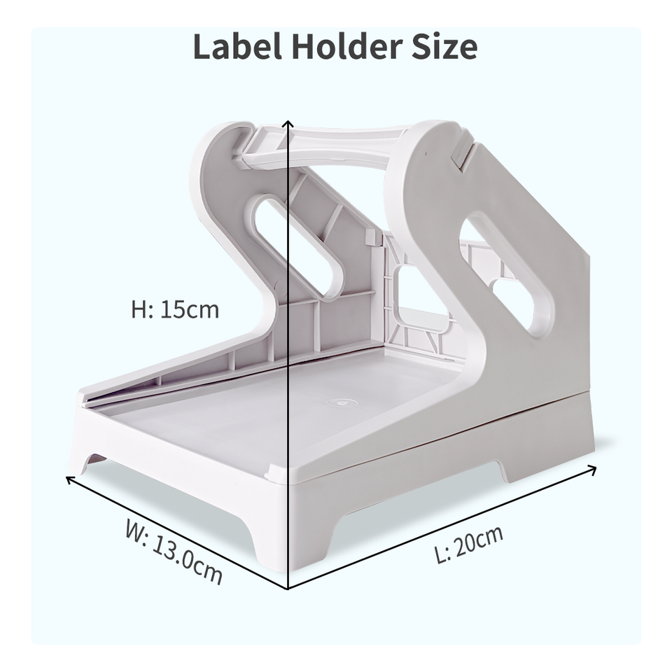 VRETTI Label Holder For Fan-Fold And Rolls Labels For Desktop Label ...
