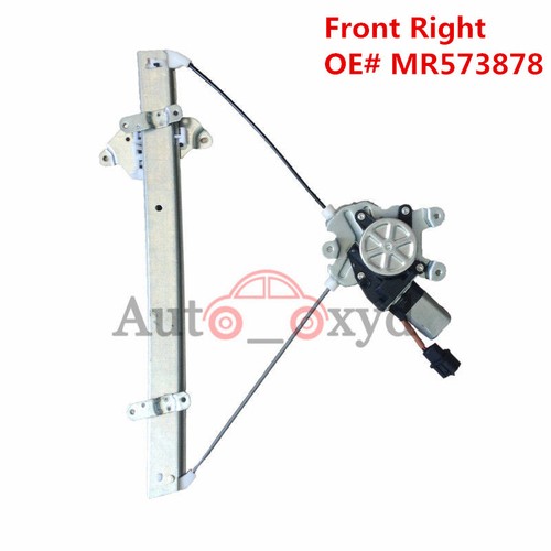 MR573878 Front Right Window Regulator EL W/ Motor For Mitsubishi ...