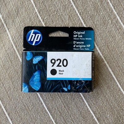 HP 920 Genuine Ink Cartridge Black Printer Ink | eBay