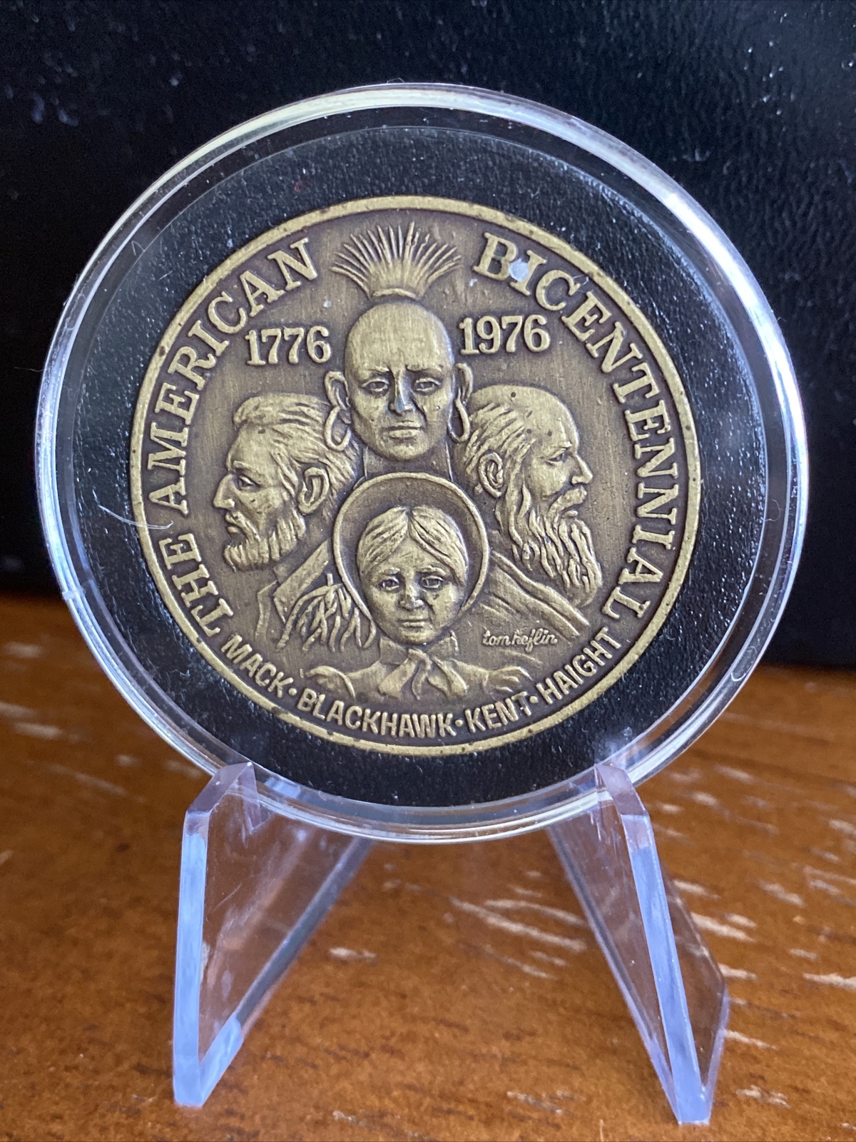 1976 Winnebago County Bicentennial Comm., Mack, Blackhawk, Kent, Haight ...