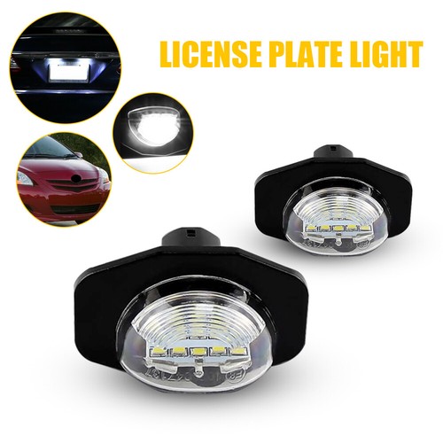 License LED Plate Super Light Fit Bright Lamp Toyota Sienna Corolla ...