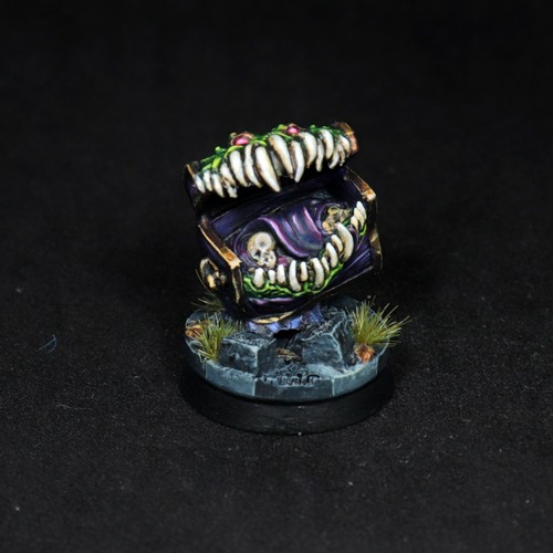 Painted Mimic Mockingbeast Reaper Miniature Coffer Monster Furniture ...