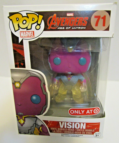 FUNKO POP MARVEL AVENGERS AGE OF VOLTRON TARGET EXCLUSIVE VISION #71 ...