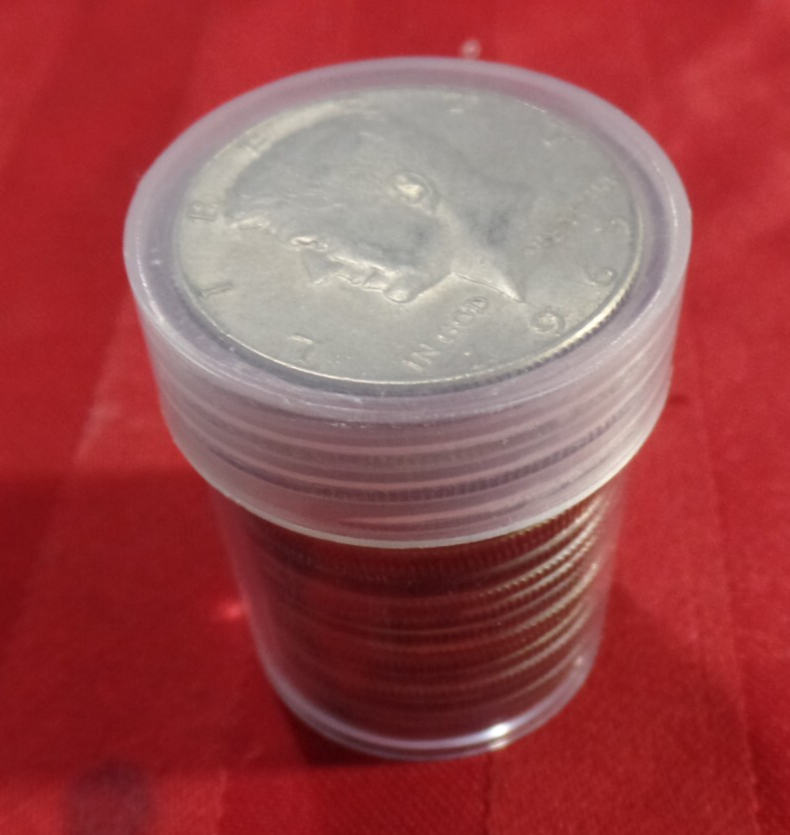 Roll of 20 Kennedy half dollars 1965-1969 40% silver !!! NICE !!! | eBay