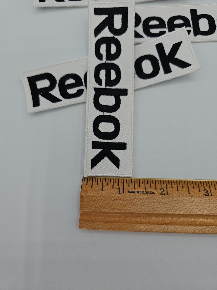 Lot Of 5 Reebok Patch Iron On Patch Embroidered Jersey 4.5" | eBay