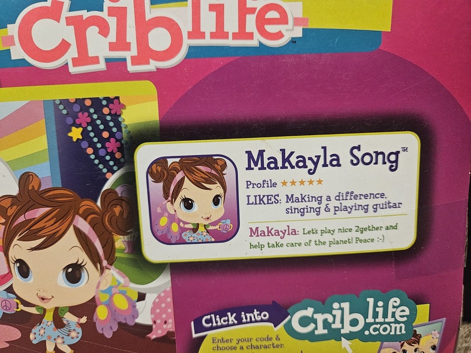 NEW Hasbro 2010 Baby Alive Crib Life Doll Makayla Song RARE | eBay