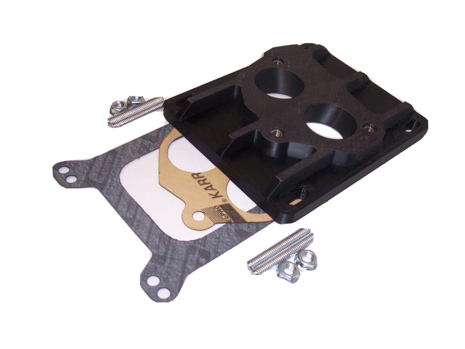 44mm TBI throttle body injection to 4 Barrel Intake Manifold Adapter ...