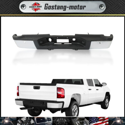 Fit For 2011-2014 Chevy Silverado GMC Sierra 2500 HD Rear Step Bumper ...